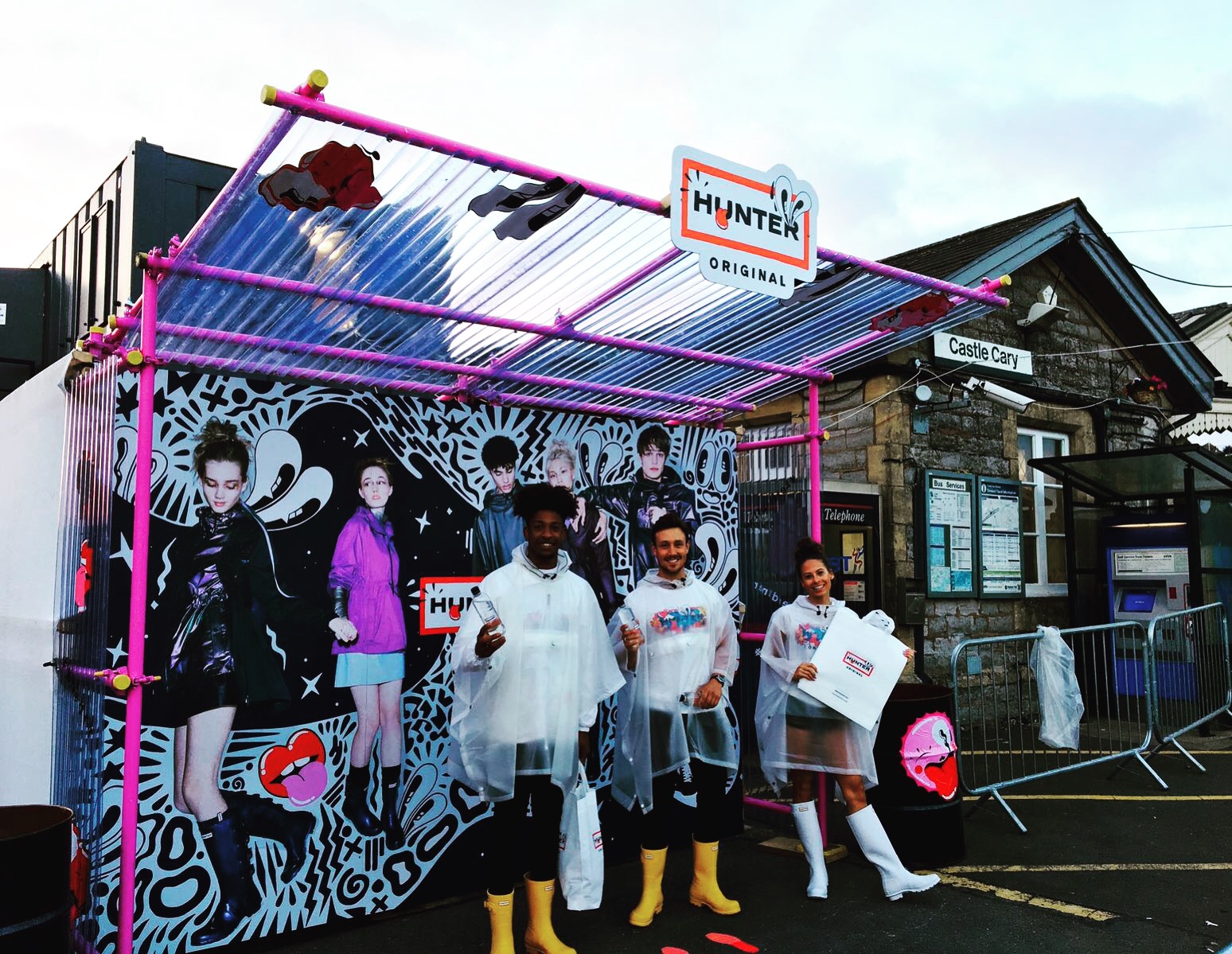 Hunter Glastonbury Welly Wash Experiential Marketing & Festival ...